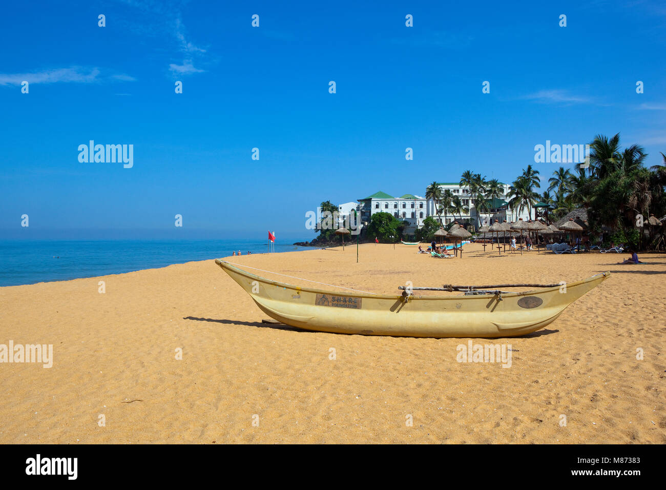 Beautiful beach resort of Mount Lavinia in Colombo, the capital of Sri ...