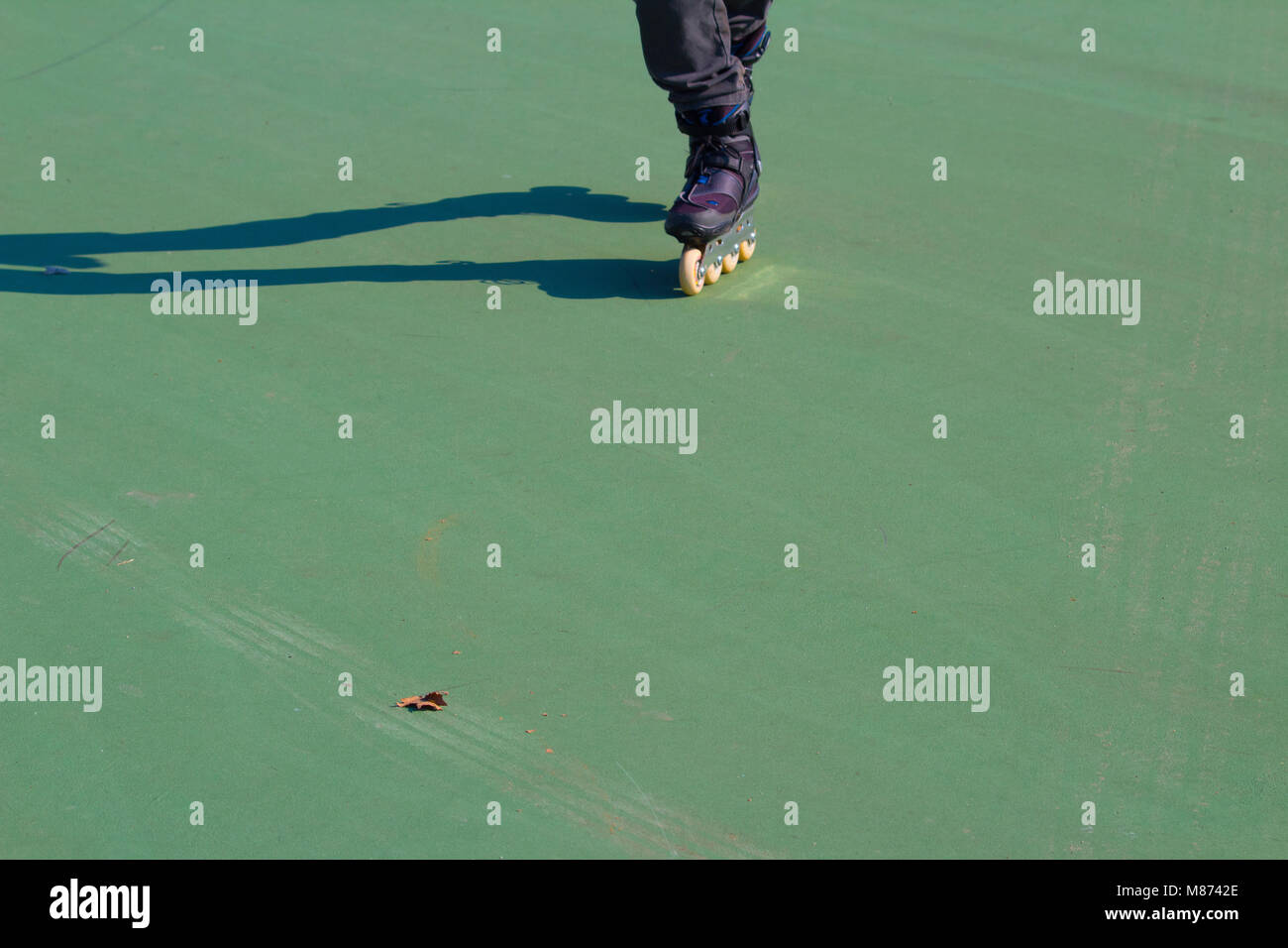 Roller blades blading hi-res stock photography and images - Alamy