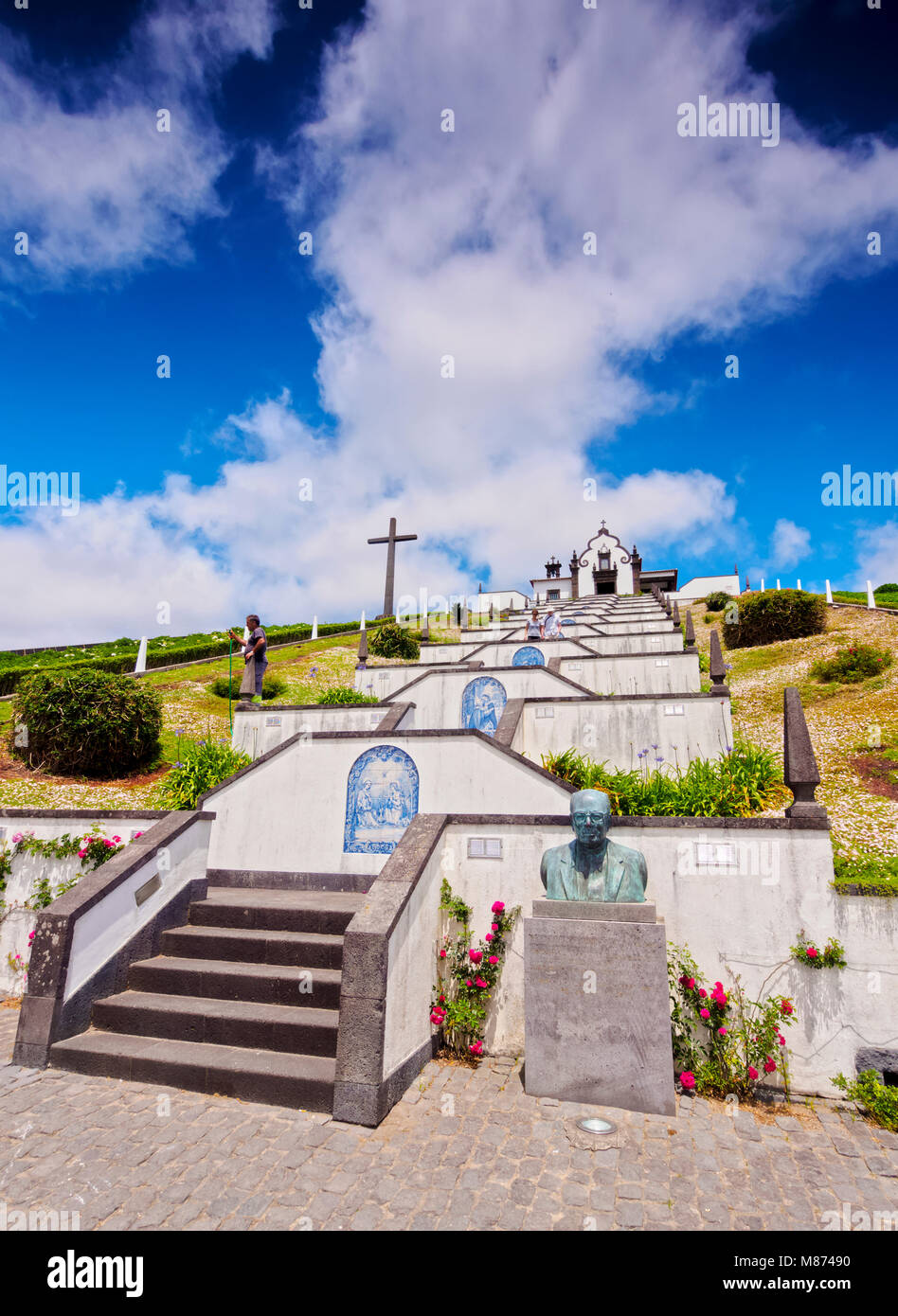 Chapel of Nossa Senhora da Paz, Vila Franca do Campo, Sao Miguel Island ...