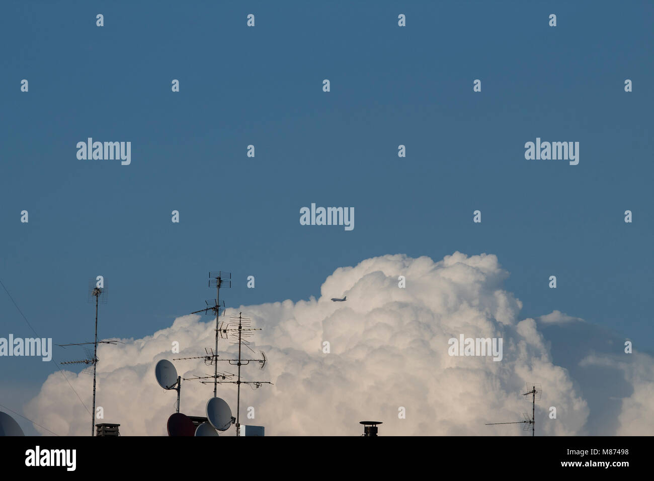a beautiful open sky with clouds Stock Photo - Alamy