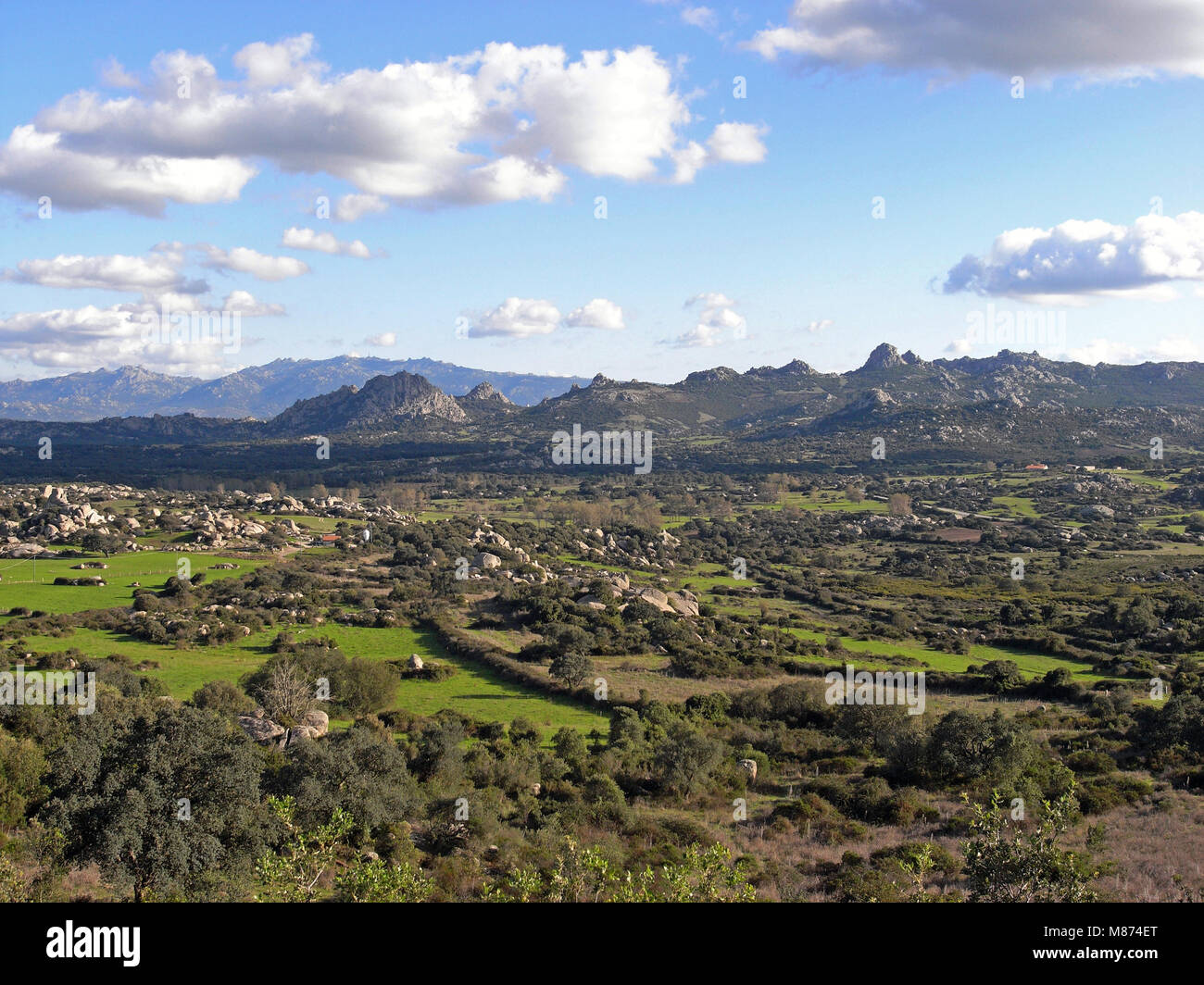 Sardinian typcal granite: The Valle della Luna (Moon valley) near ...