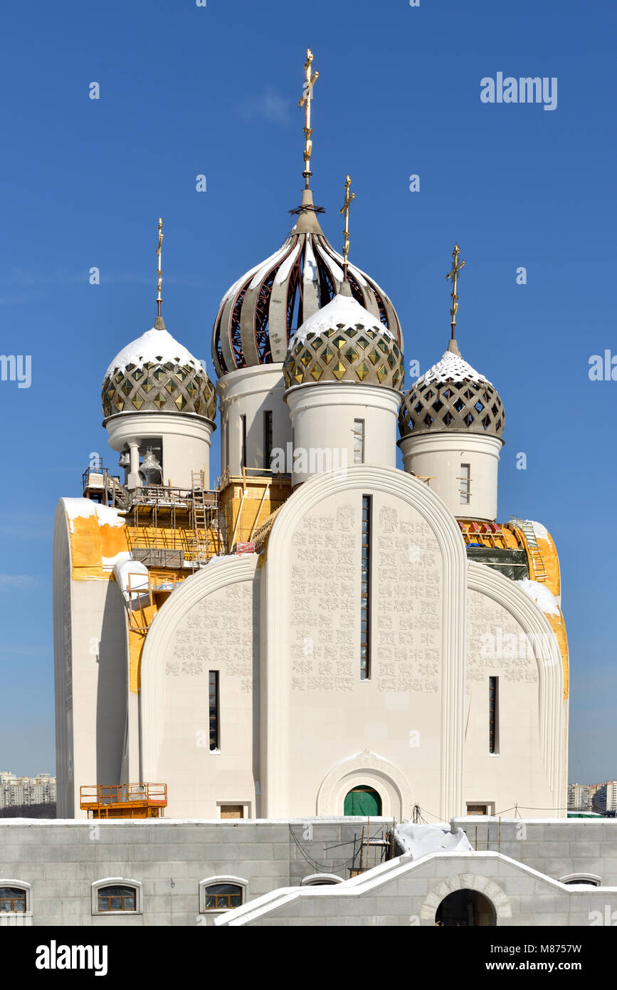 Construction of St. Nicholas Church Stock Photo - Alamy