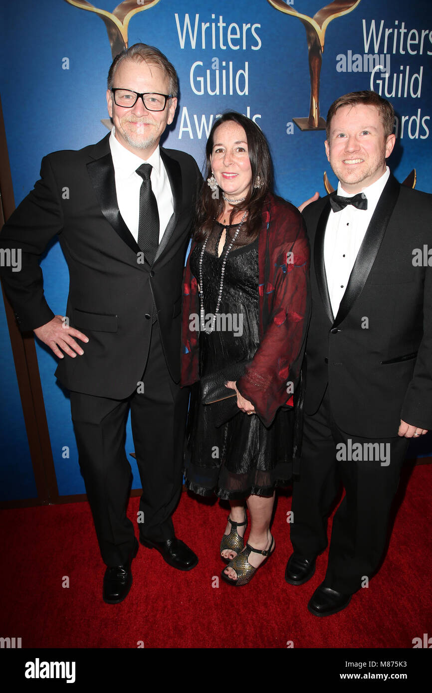 2018 Writers Guild Awards L.A. Ceremony Featuring: Tony Barbieri, Guest ...