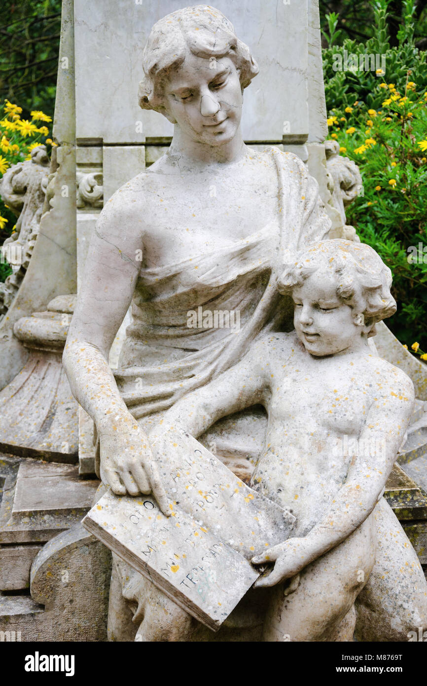 Monument to Dr. Gregorio Rafael da Silva de Almeida. Portugal Stock ...