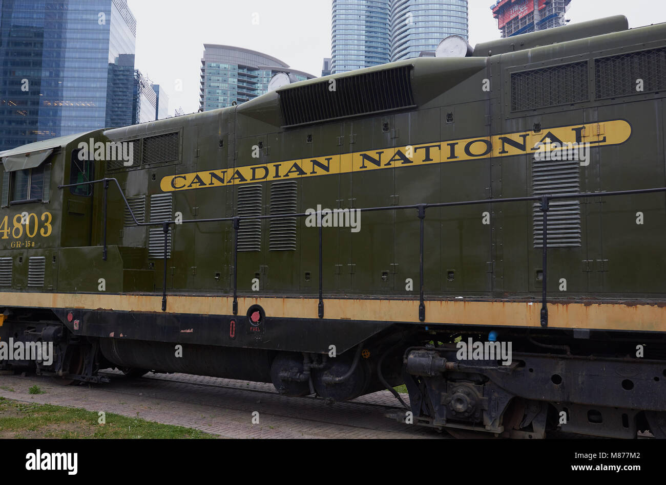 Canadian National 4803, Toronto Railway Museum, John Street Roundhouse ...