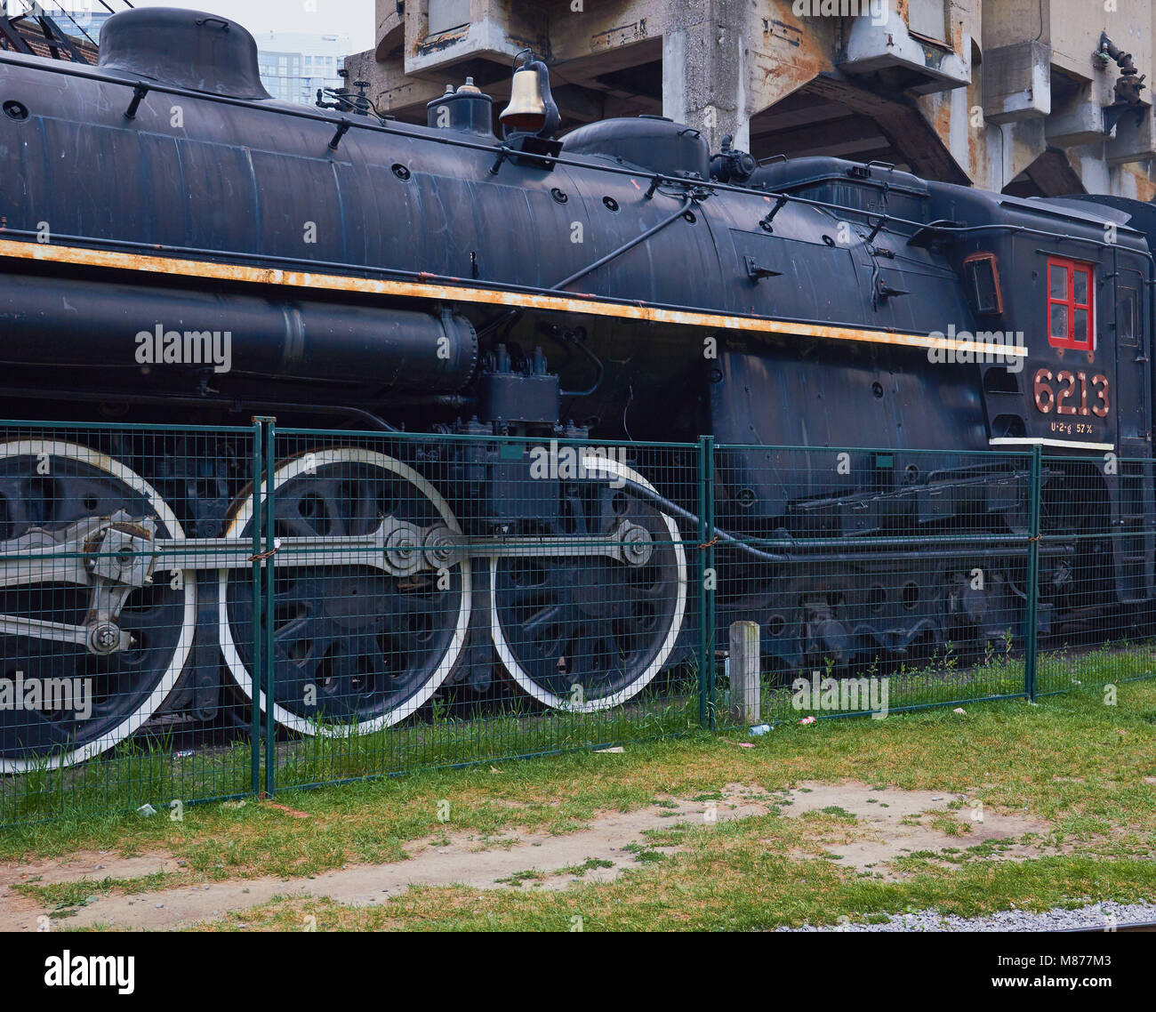 Canadian National steam engine, Toronto Railway Museum, John Street ...