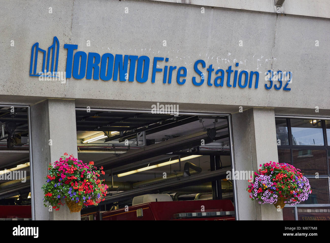 Toronto Fire Station 332, Toronto, Ontario, Canada Stock Photo - Alamy
