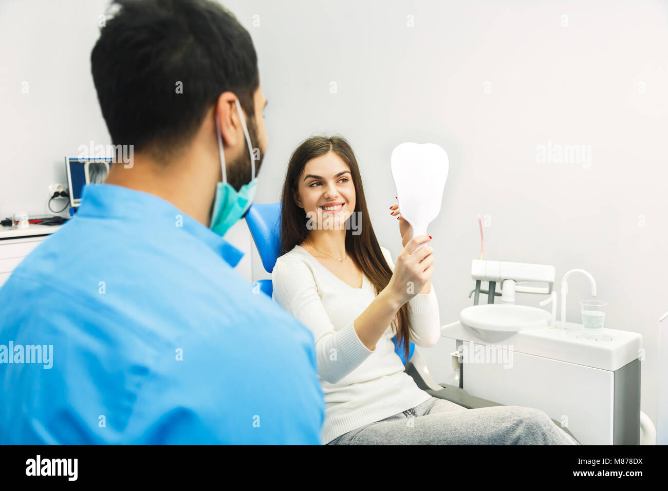 Successful Teeth Restoration Stock Photo - Alamy