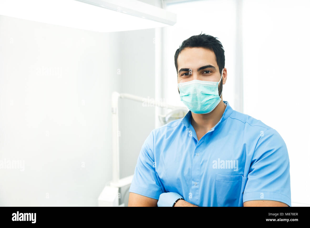 Portrait of an Dentist Stock Photo - Alamy
