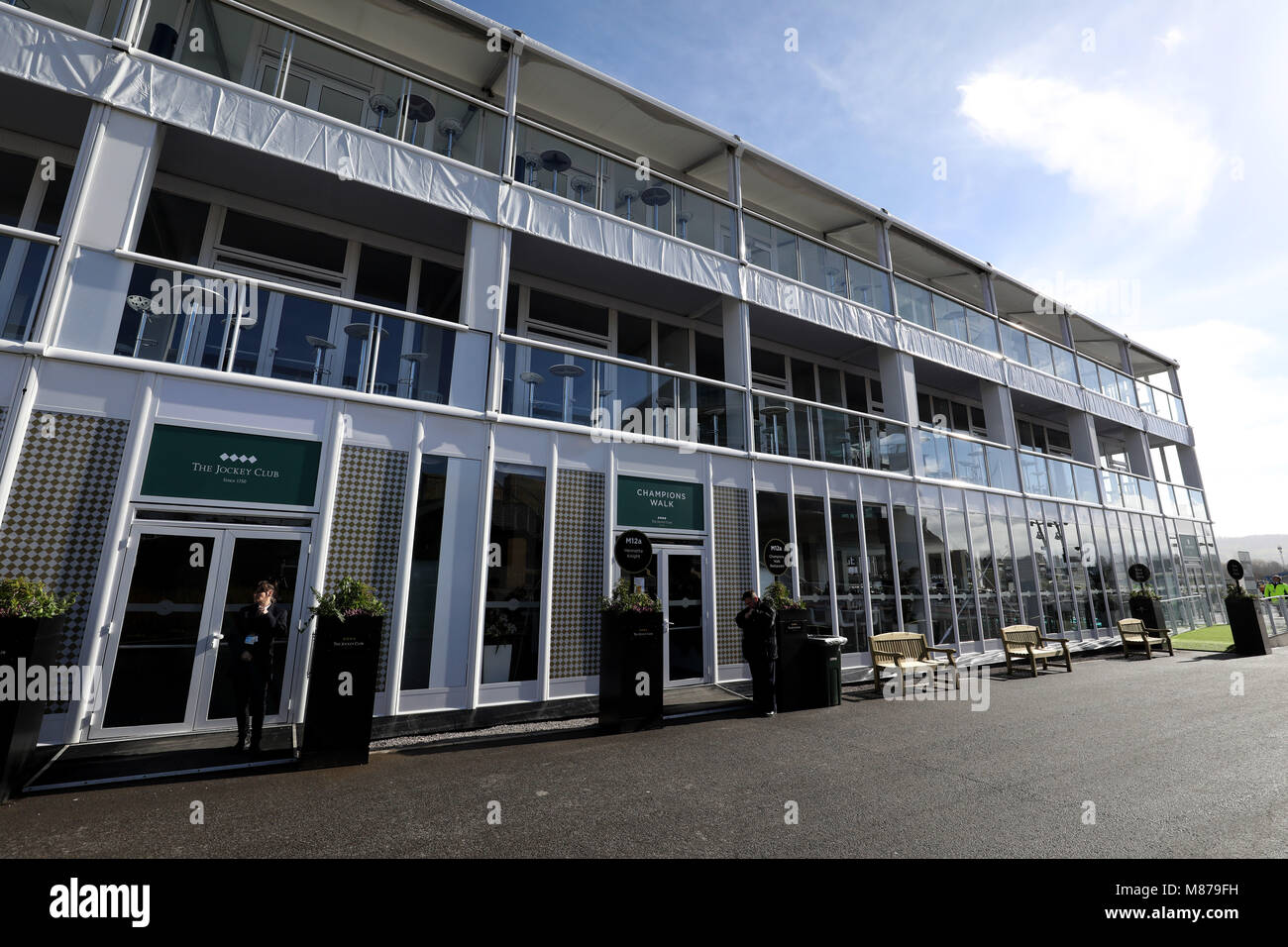 General view of hospitality during St Patrick's Thursday of the 2018 ...