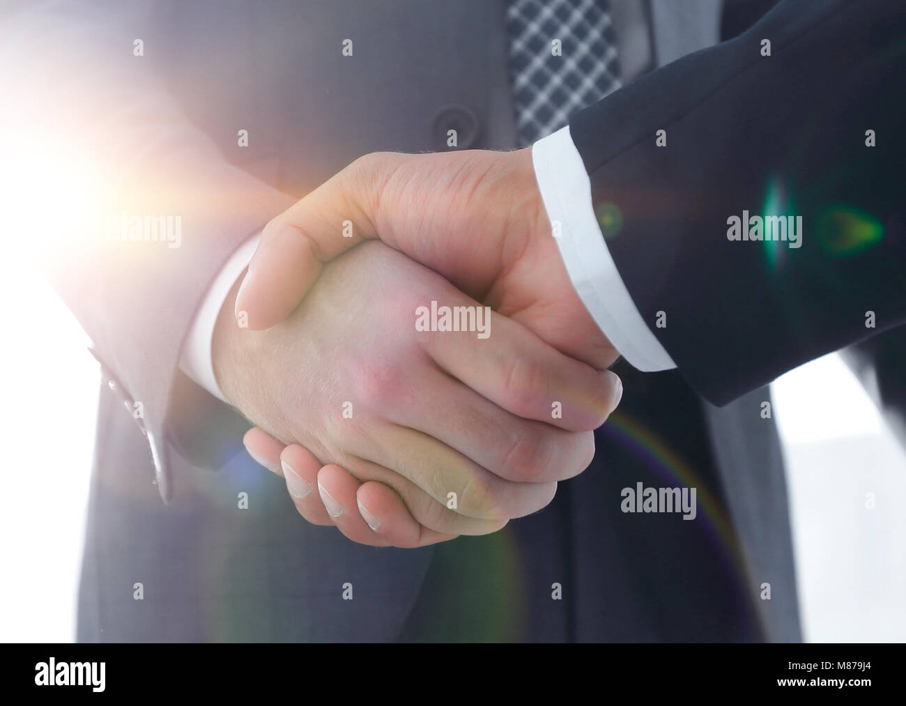 Effective negotiation with client. Business concept photo Stock Photo ...