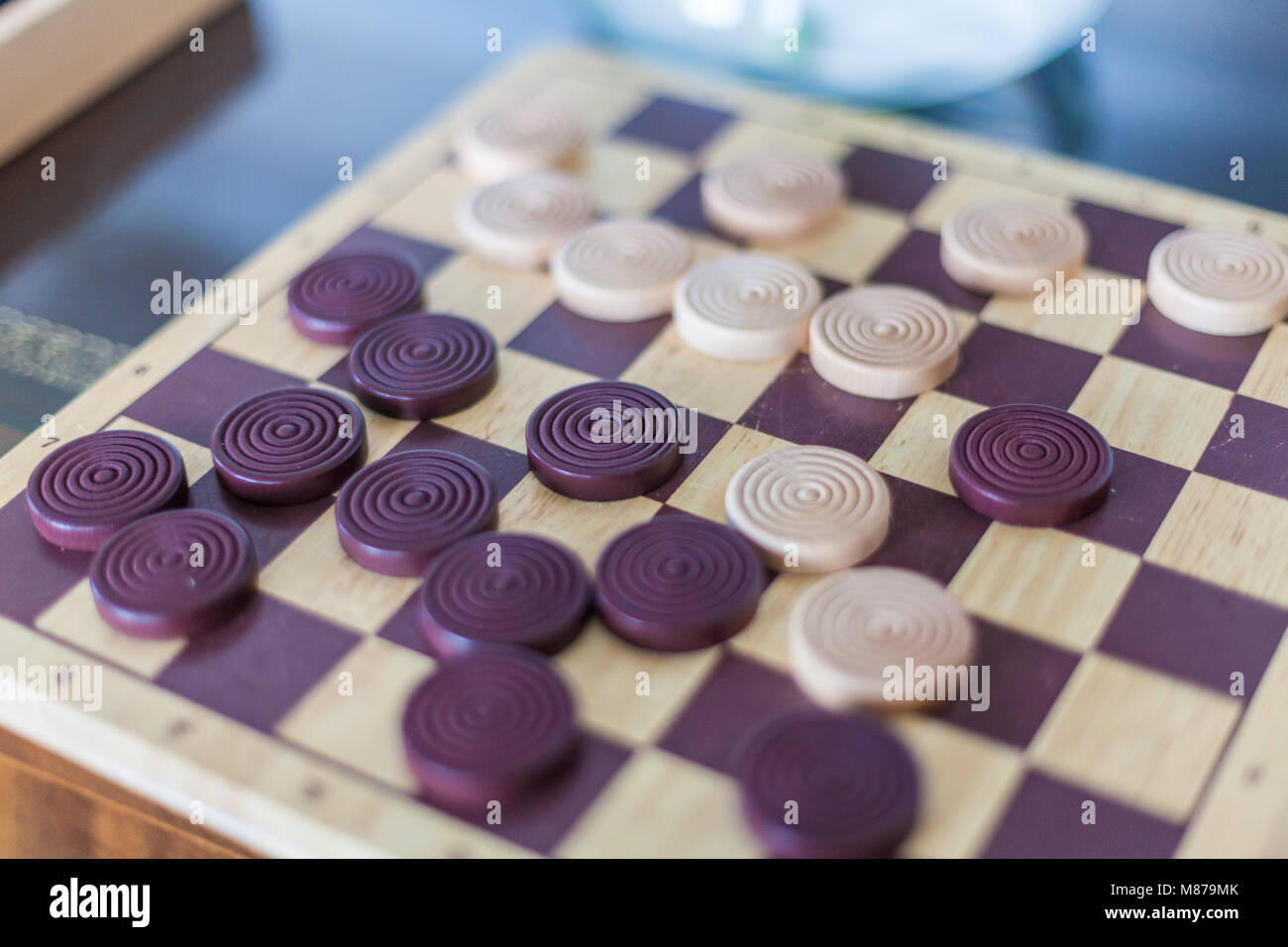 Game of draughts hi-res stock photography and images - Alamy