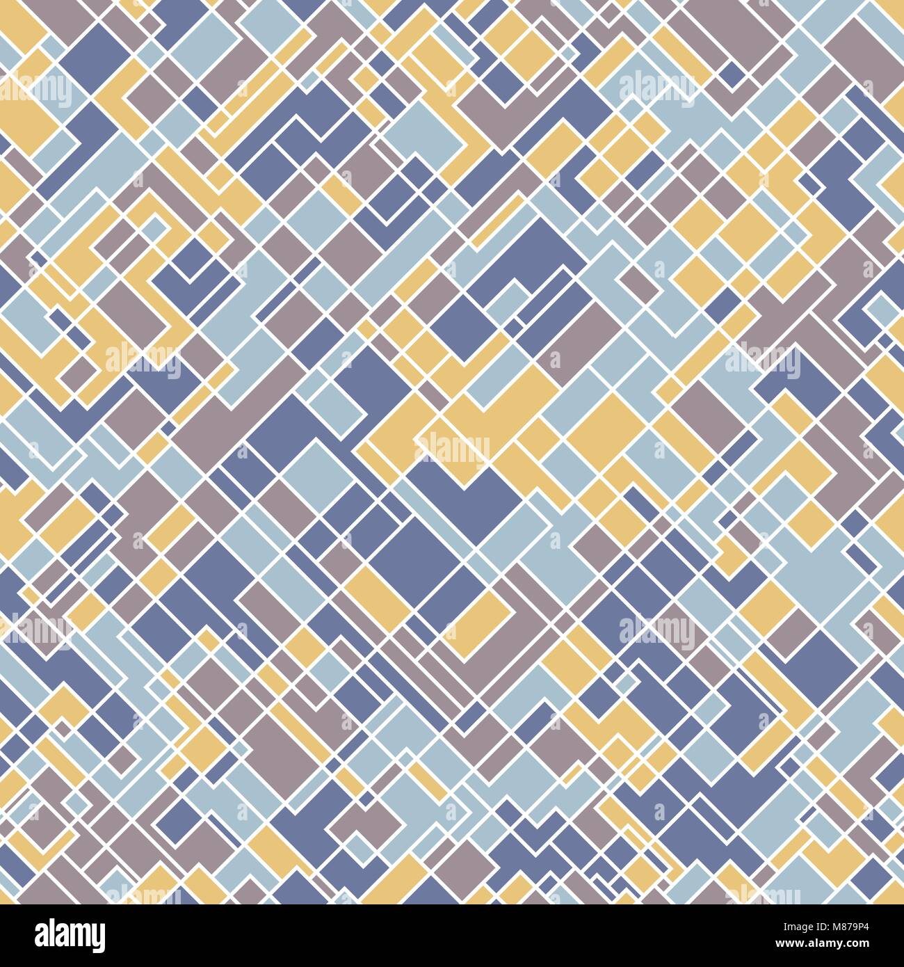 Seamless abstract square pattern. Stylish antique background. Abstract ...