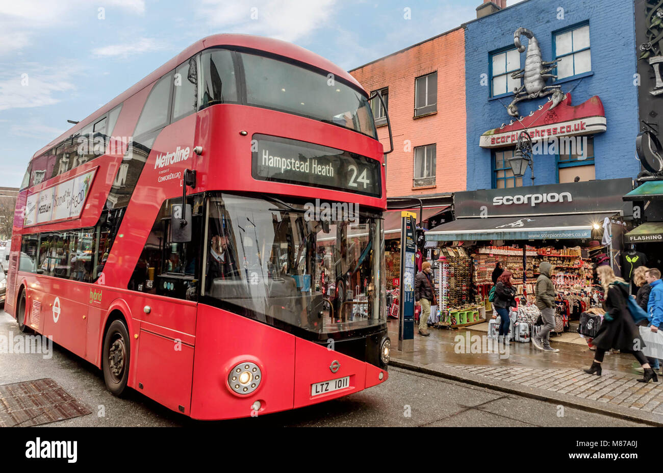 Modern double decker bus hi-res stock photography and images - Alamy