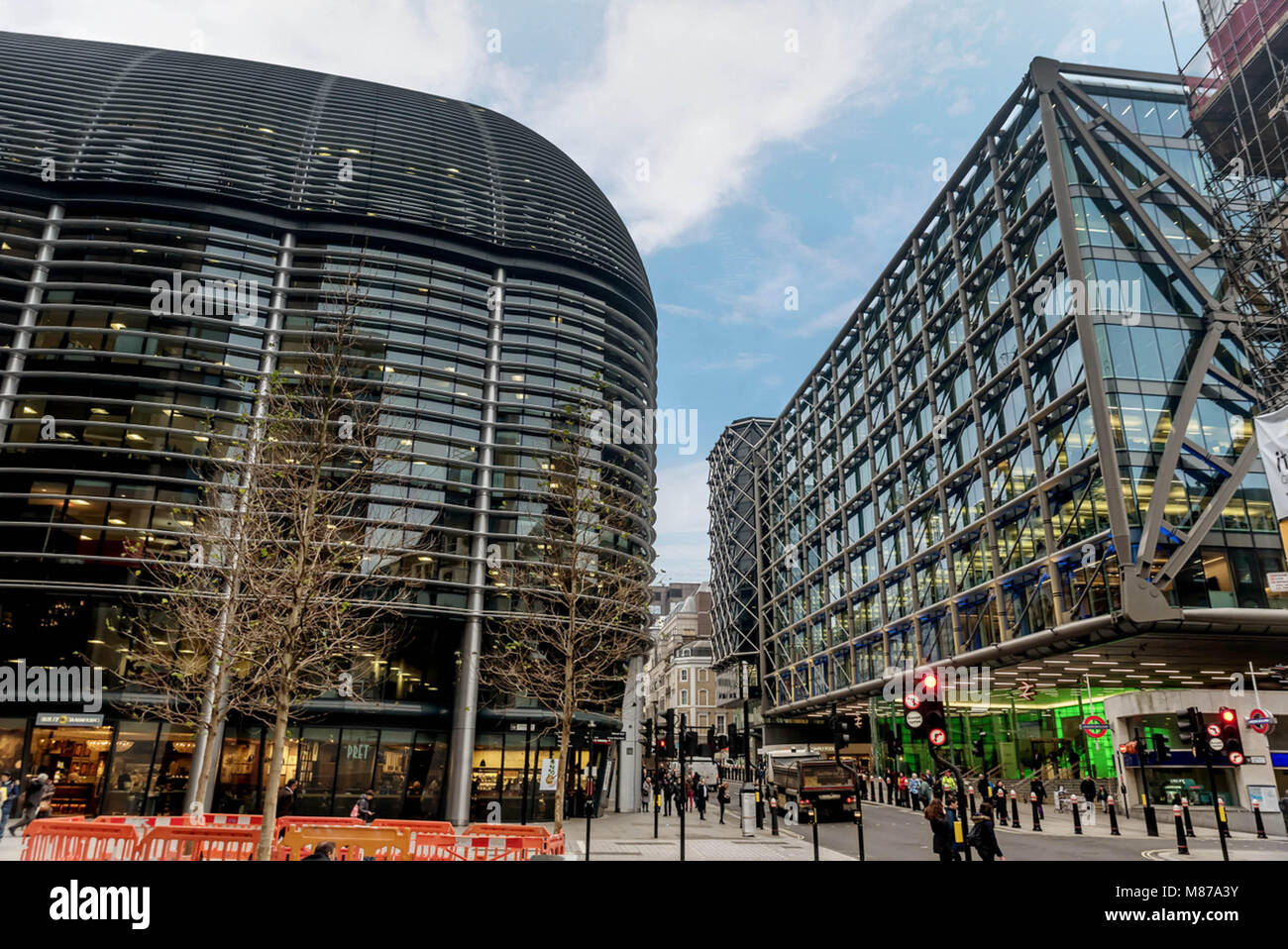 Modern buildings in London, UK Stock Photo - Alamy