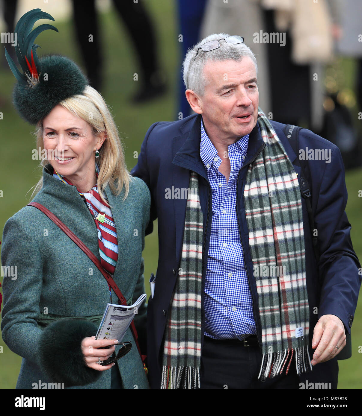 Owner Michael O'Leary celebrates with horse Shattered Love after ...
