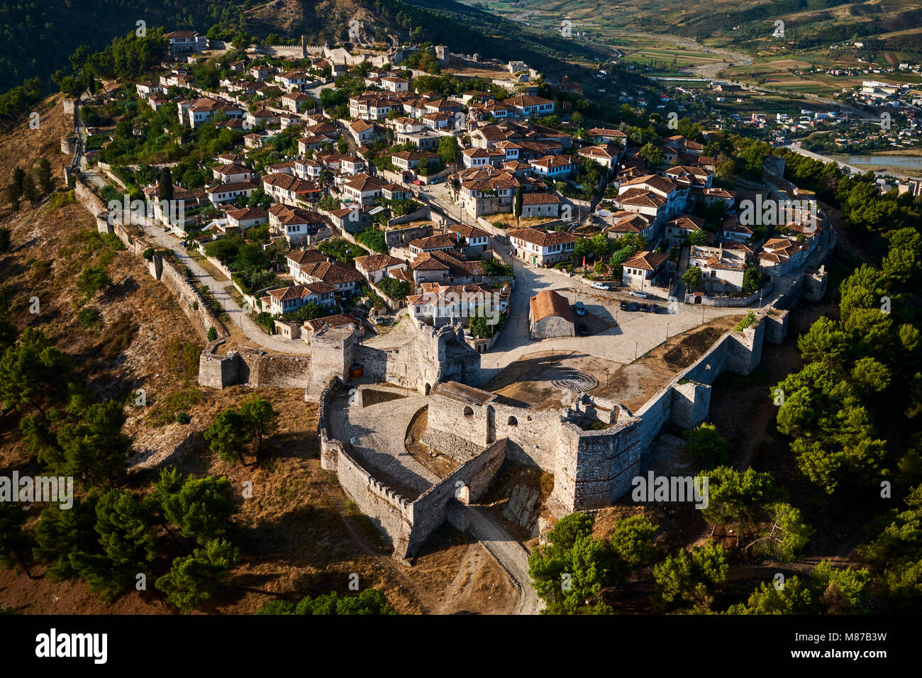 Albania, Berat province, Berat city, Unesco world heritage Stock Photo ...