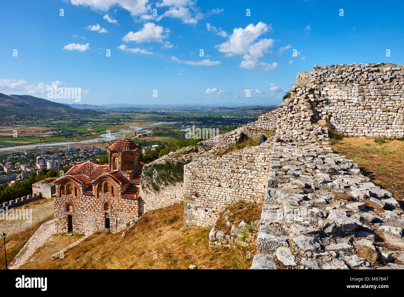 Albania, Berat province, Berat city, Unesco world heritage Stock Photo ...