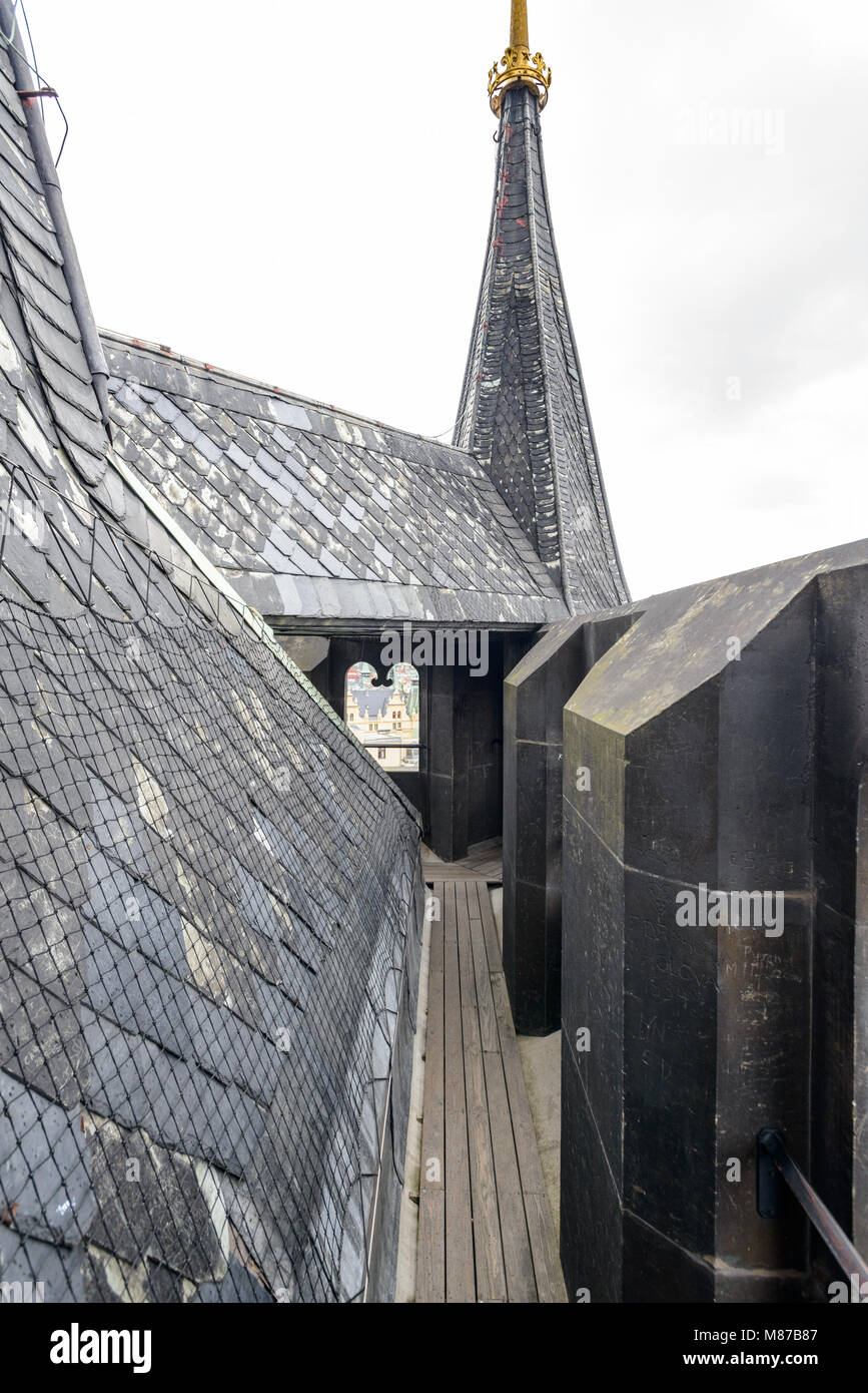 The Powder Tower is one of the original 13 city gates in Old Town ...