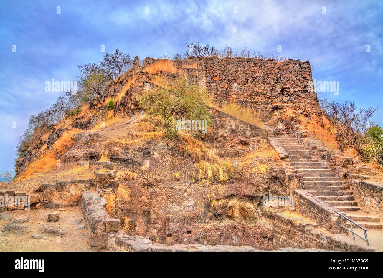 Devagiri Fort in Daulatabad - Maharashtra, India Stock Photo - Alamy