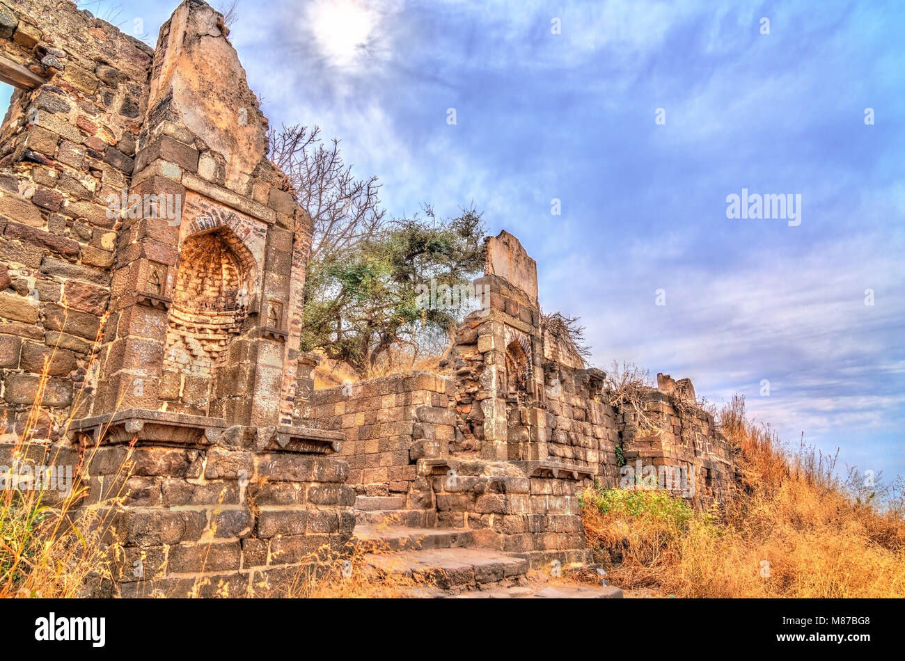 Devagiri Fort in Daulatabad - Maharashtra, India Stock Photo - Alamy