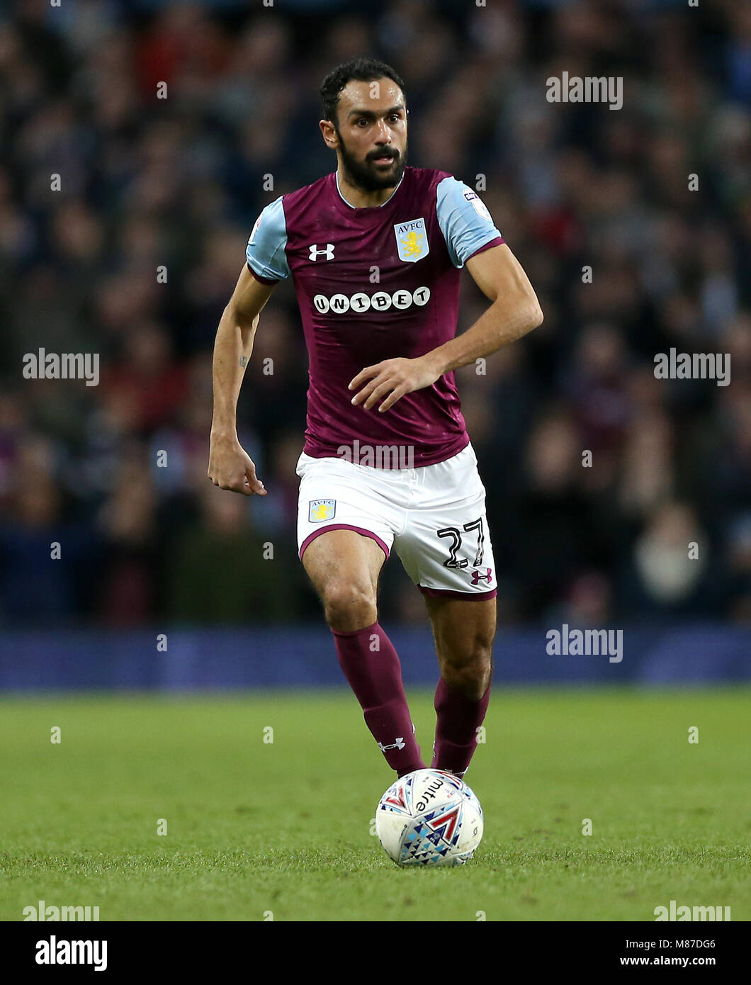 Ahmed Elmohamady, Aston Villa Stock Photo - Alamy