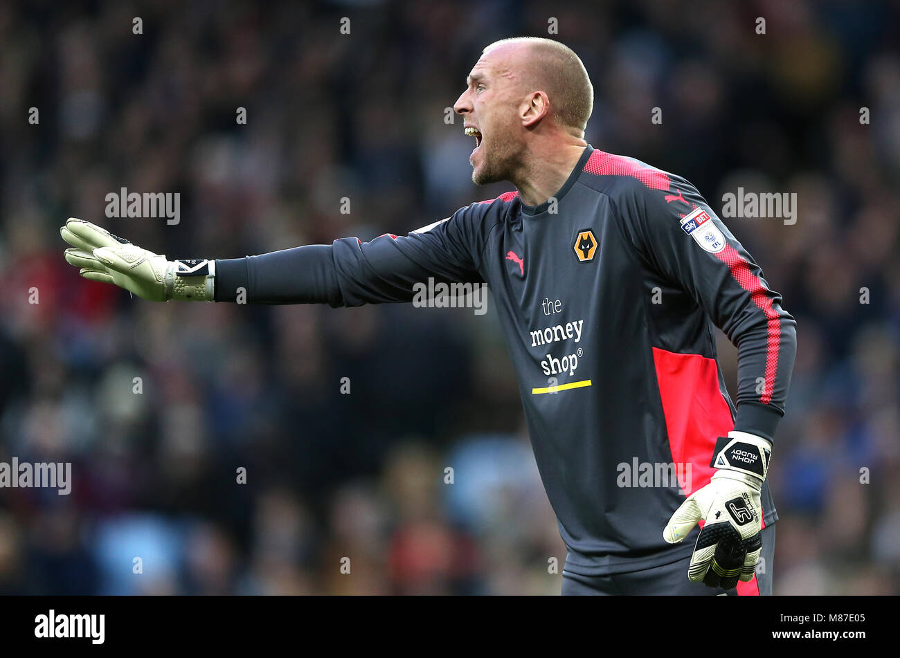 Wolverhampton Wanderers goalkeeper John Ruddy Stock Photo - Alamy