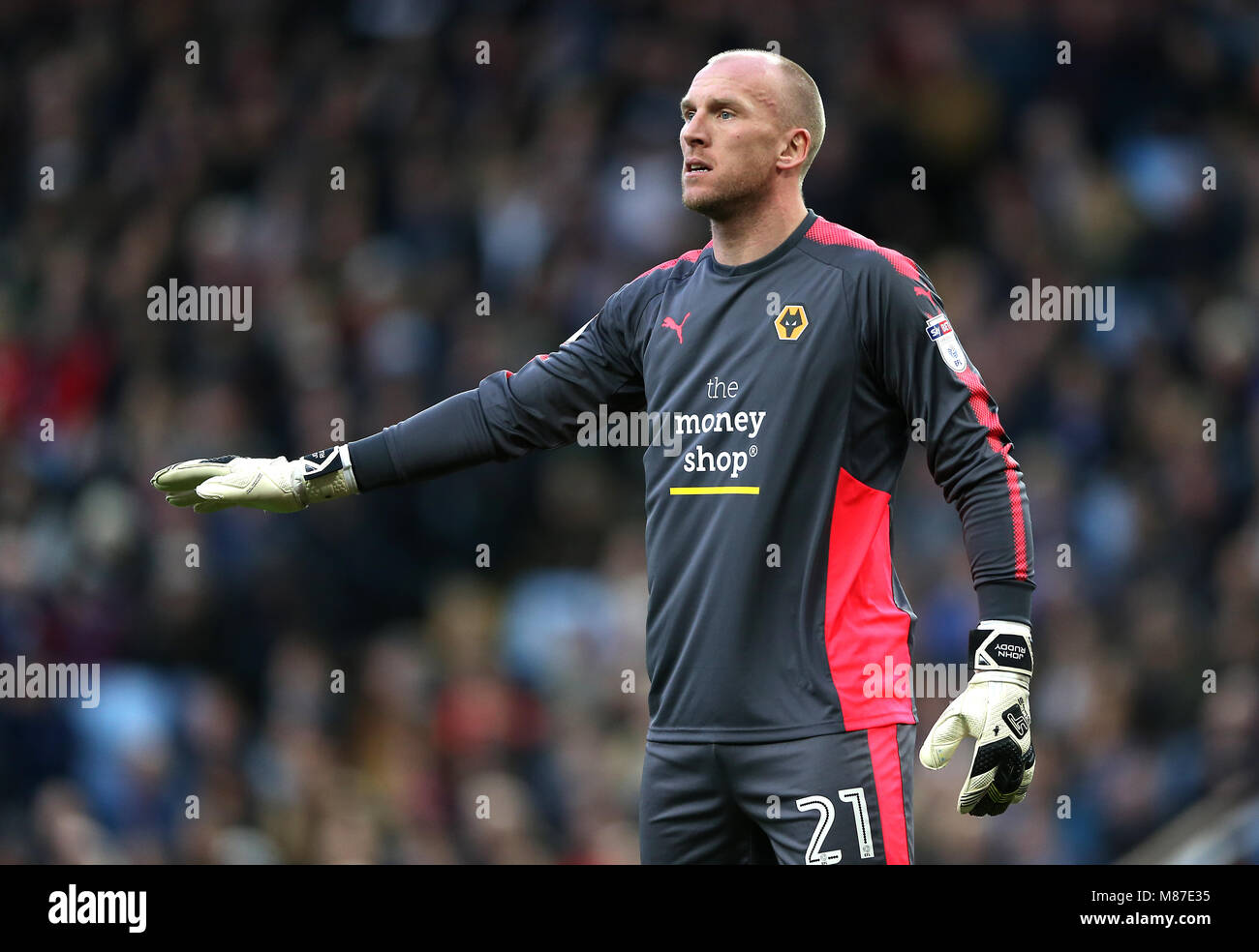 Wolverhampton Wanderers goalkeeper John Ruddy Stock Photo - Alamy