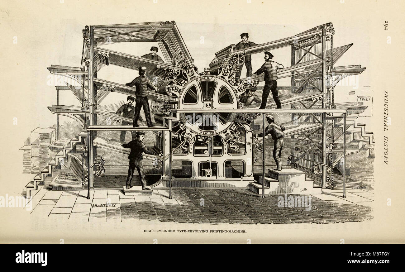 Cylinder printing press hi-res stock photography and images - Alamy