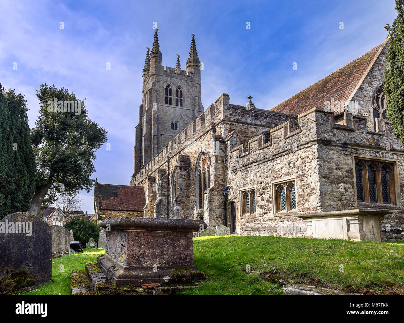 St mildreds medieval church hi-res stock photography and images - Alamy