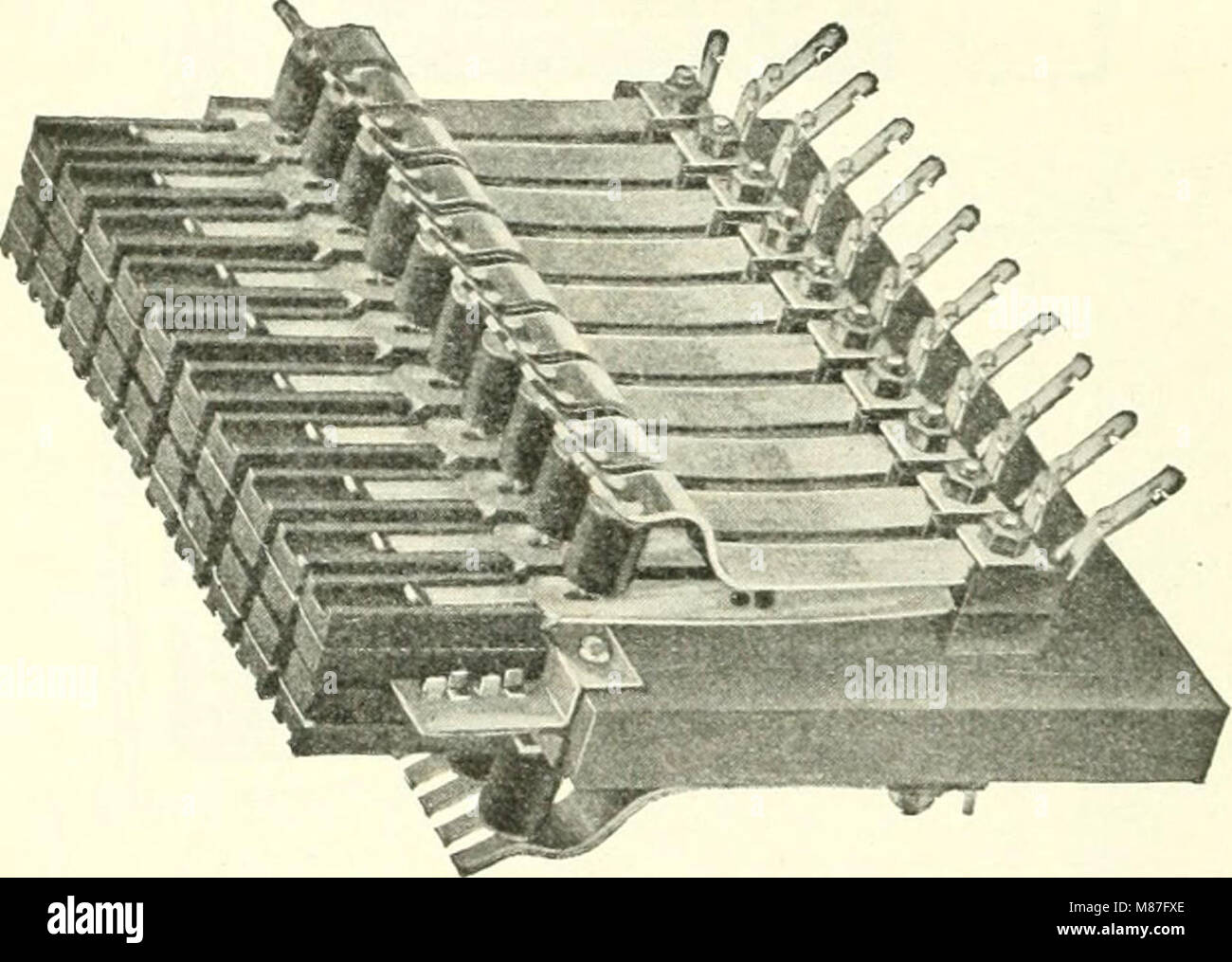 This 1911 publication details the electrical instruments and telephones ...