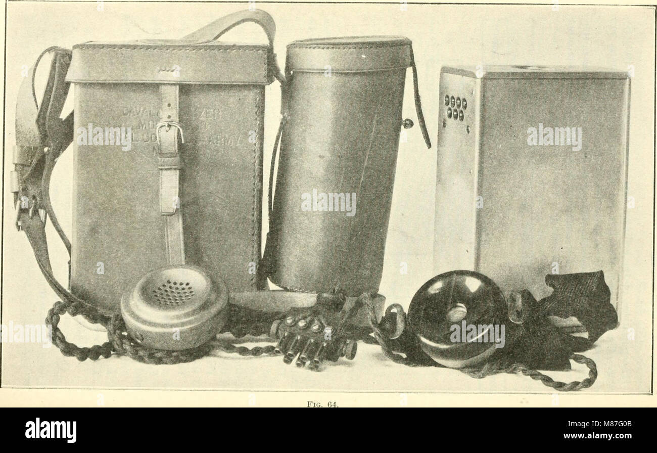 This 1911 report describes the electrical instruments and telephones ...