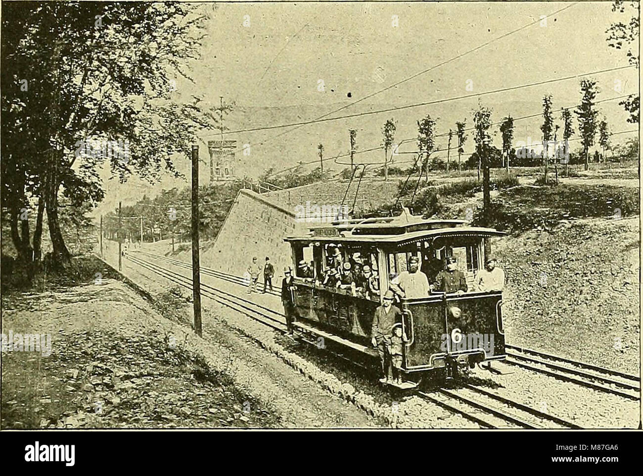 The 1895 Electric Railway Gazette provides information on the ...
