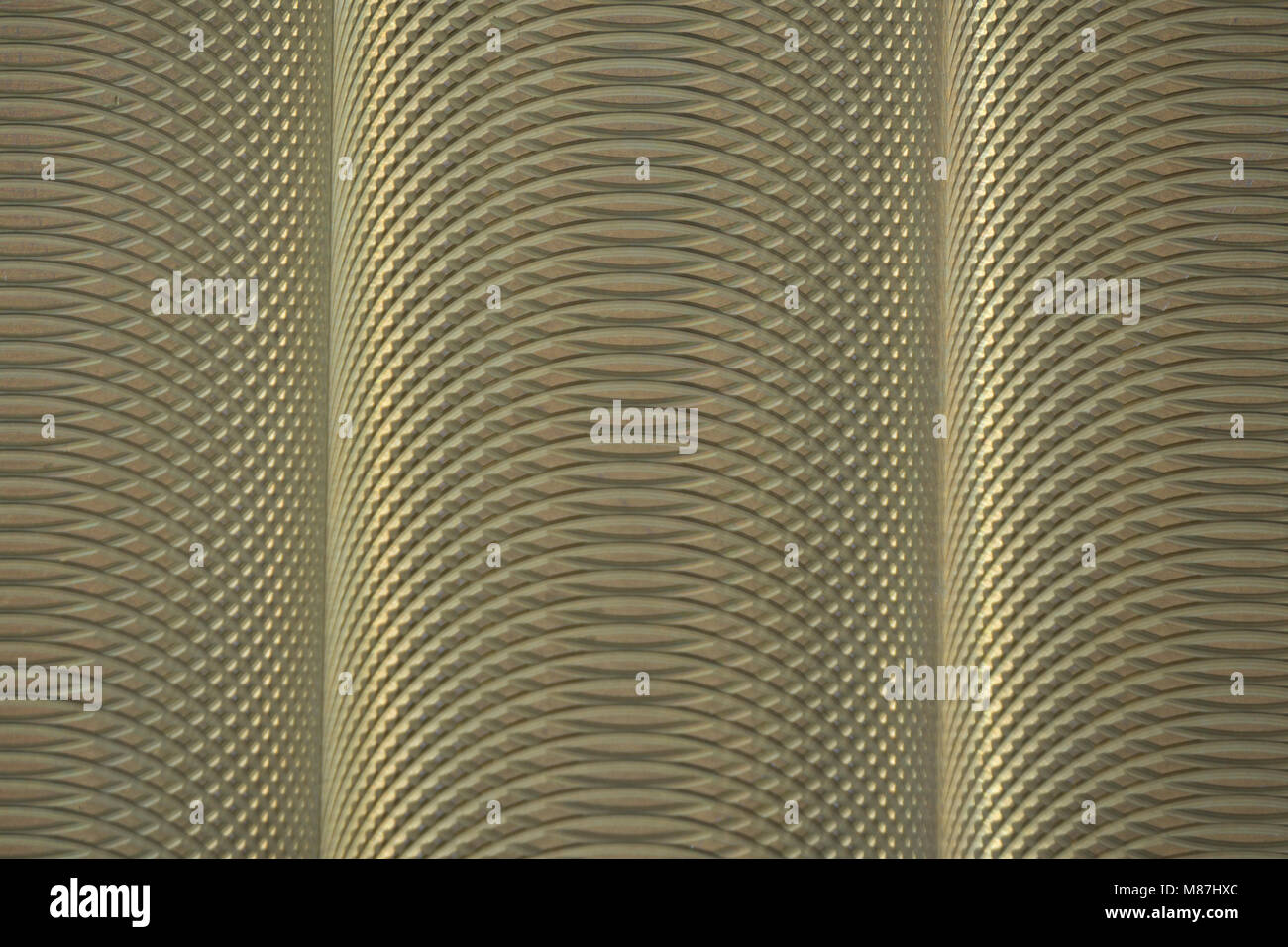 texture of the yellow metal pattern Stock Photo - Alamy