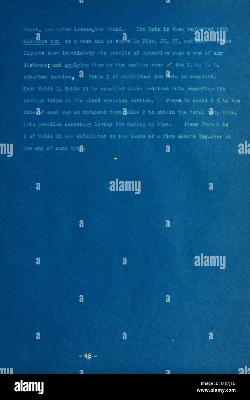 This 1909 project details the Illinois Central Railroad Company's plan ...