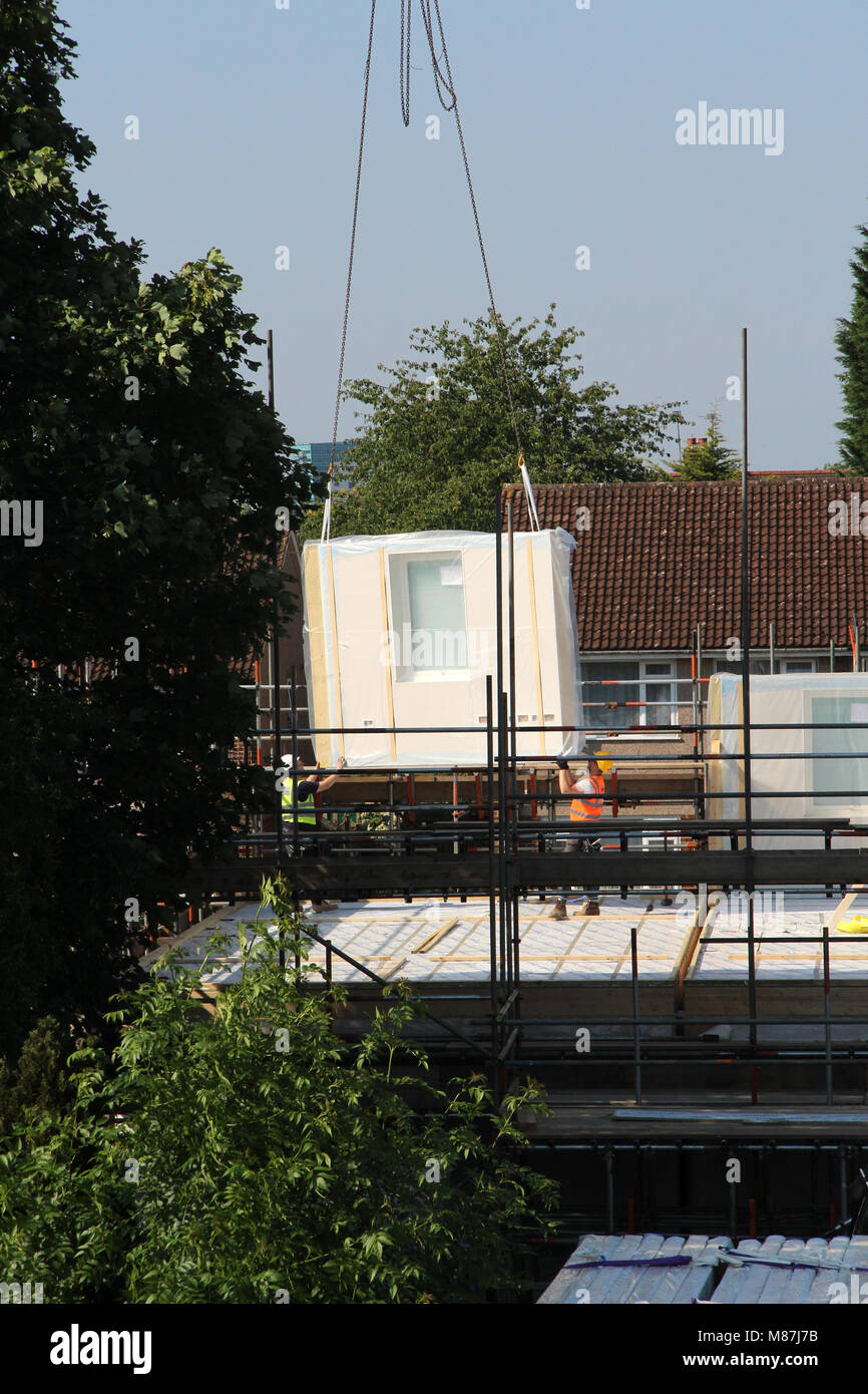 Installing Structural Insulated Panels (SIPS Stock Photo - Alamy
