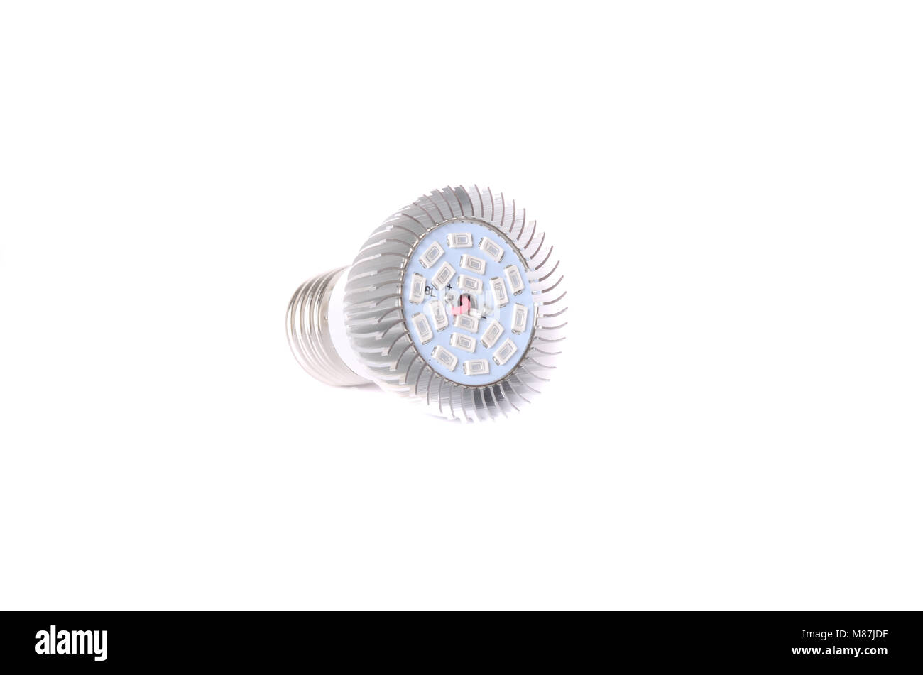 Energy saving LED light bulb isolated on white Stock Photo - Alamy