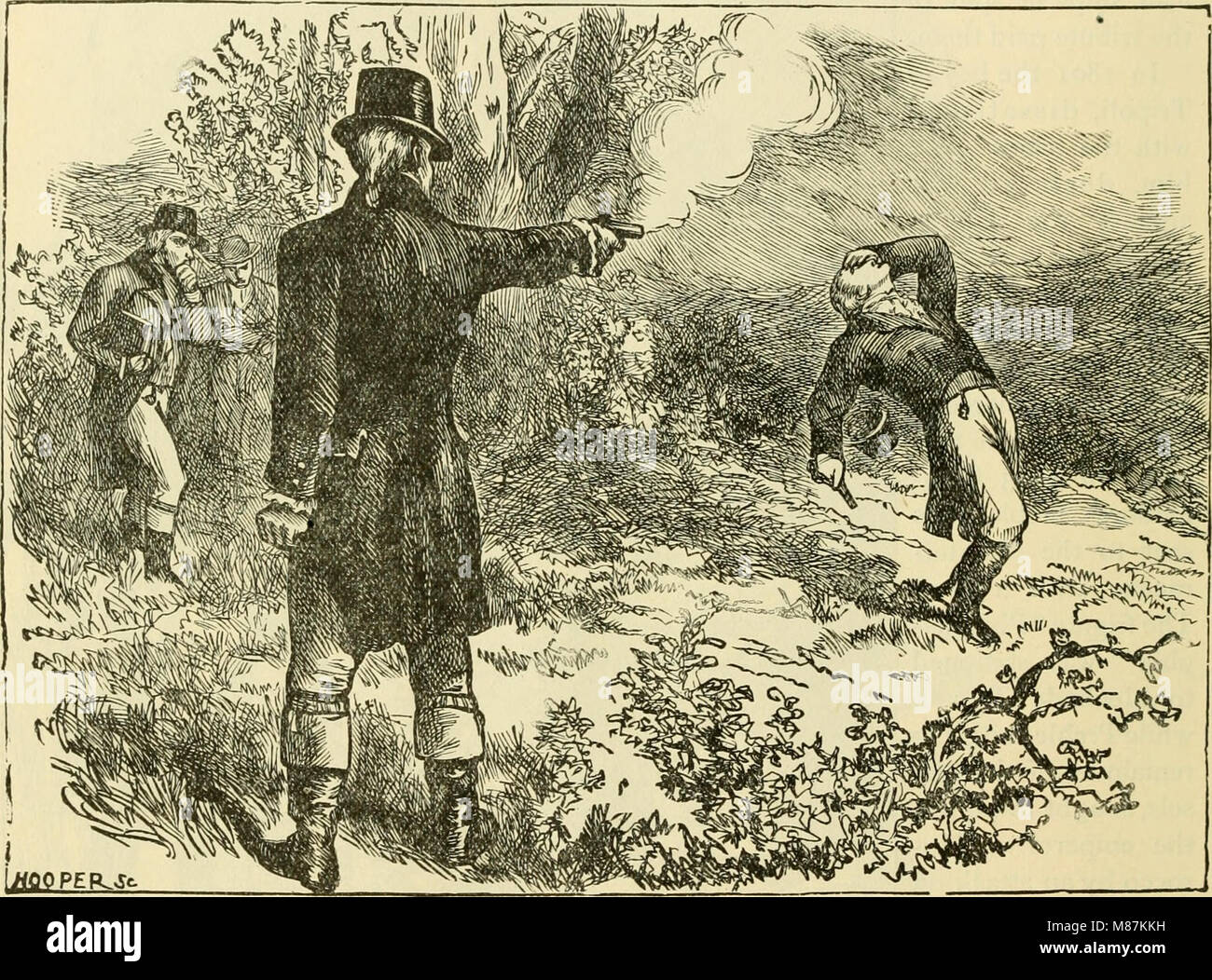 The duel between Aaron Burr and Alexander Hamilton, fought in 1804, was ...