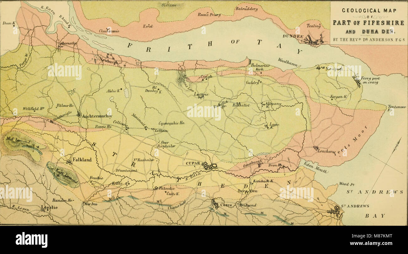 Dura Den - a monograph of the yellow sandstone and its remarkable ...