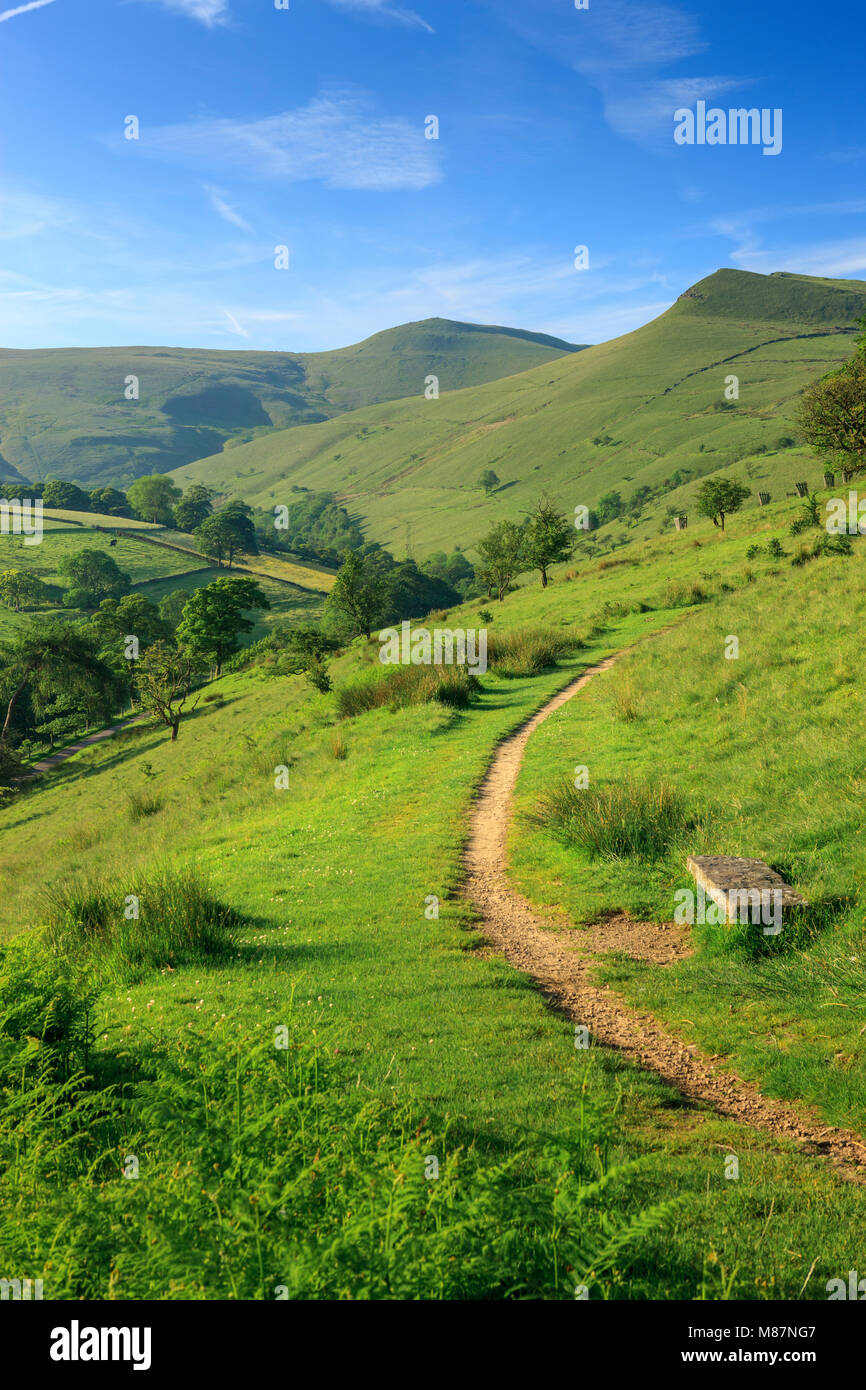 Hayfield High Peak Derbyshire England Stock Photo - Alamy