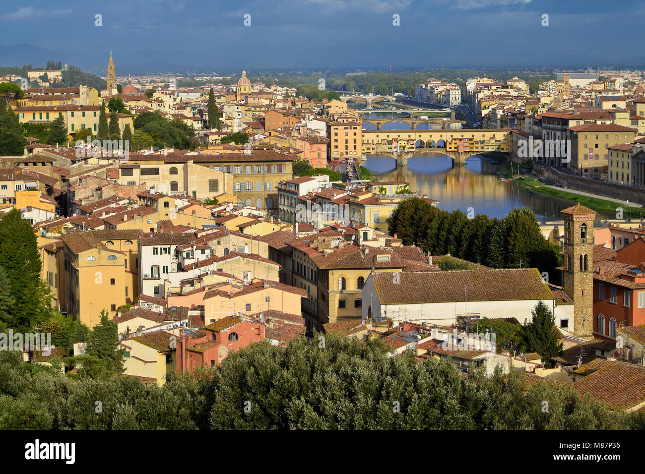 Street view in florence hi-res stock photography and images - Alamy