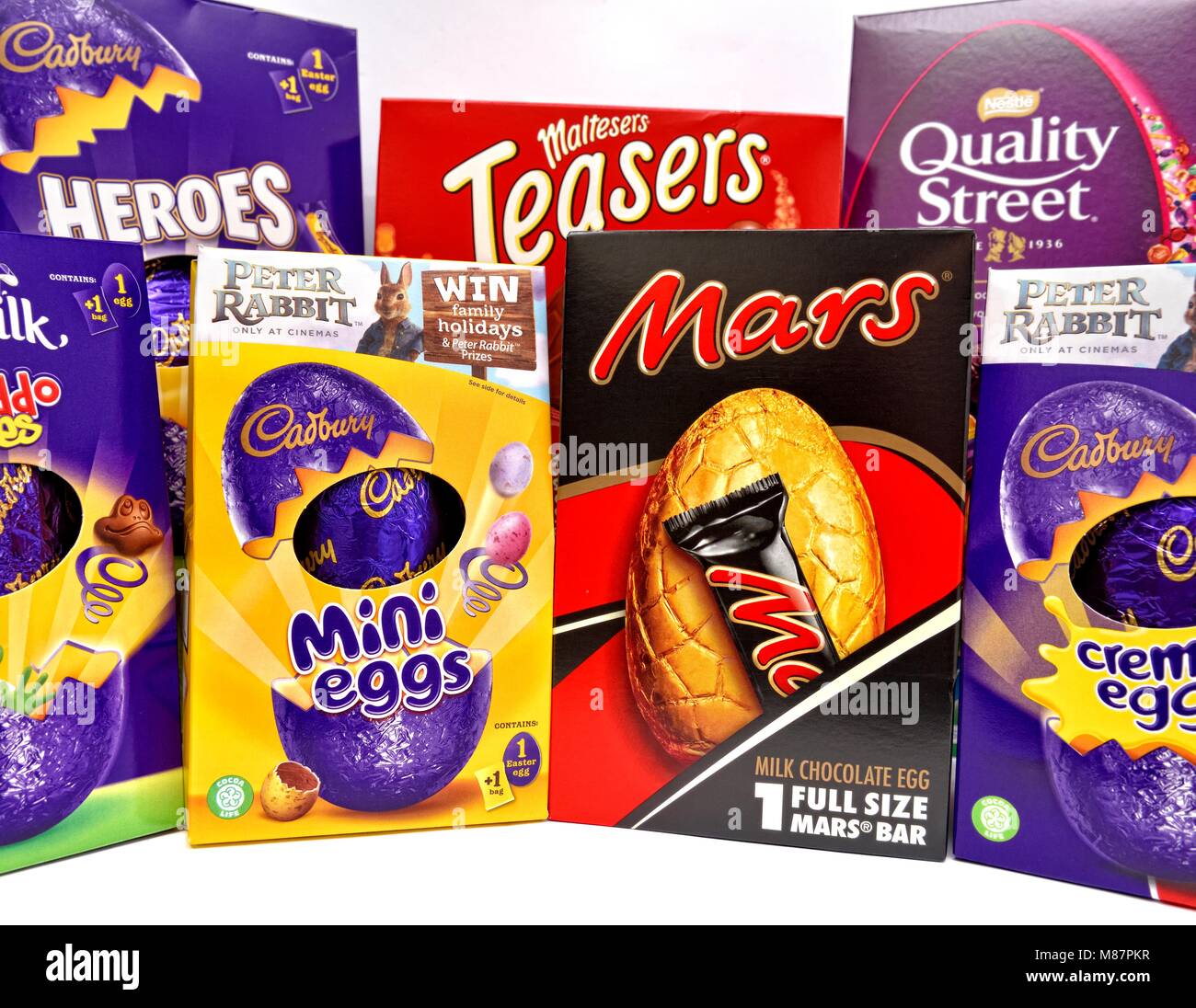 Easter egg packaging hi-res stock photography and images - Alamy