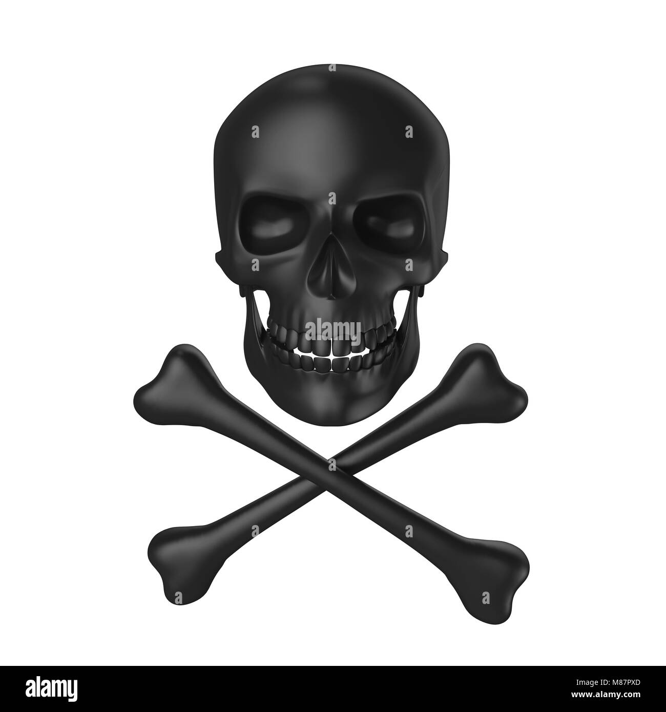 Skull and crossbones Black and White Stock Photos & Images - Alamy