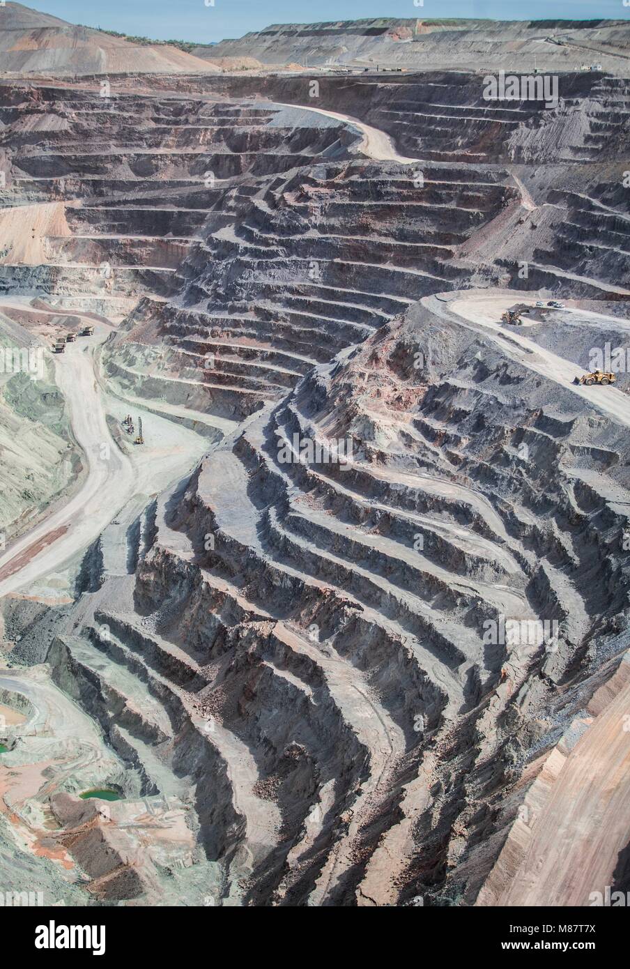 Open pit mine hi-res stock photography and images - Alamy
