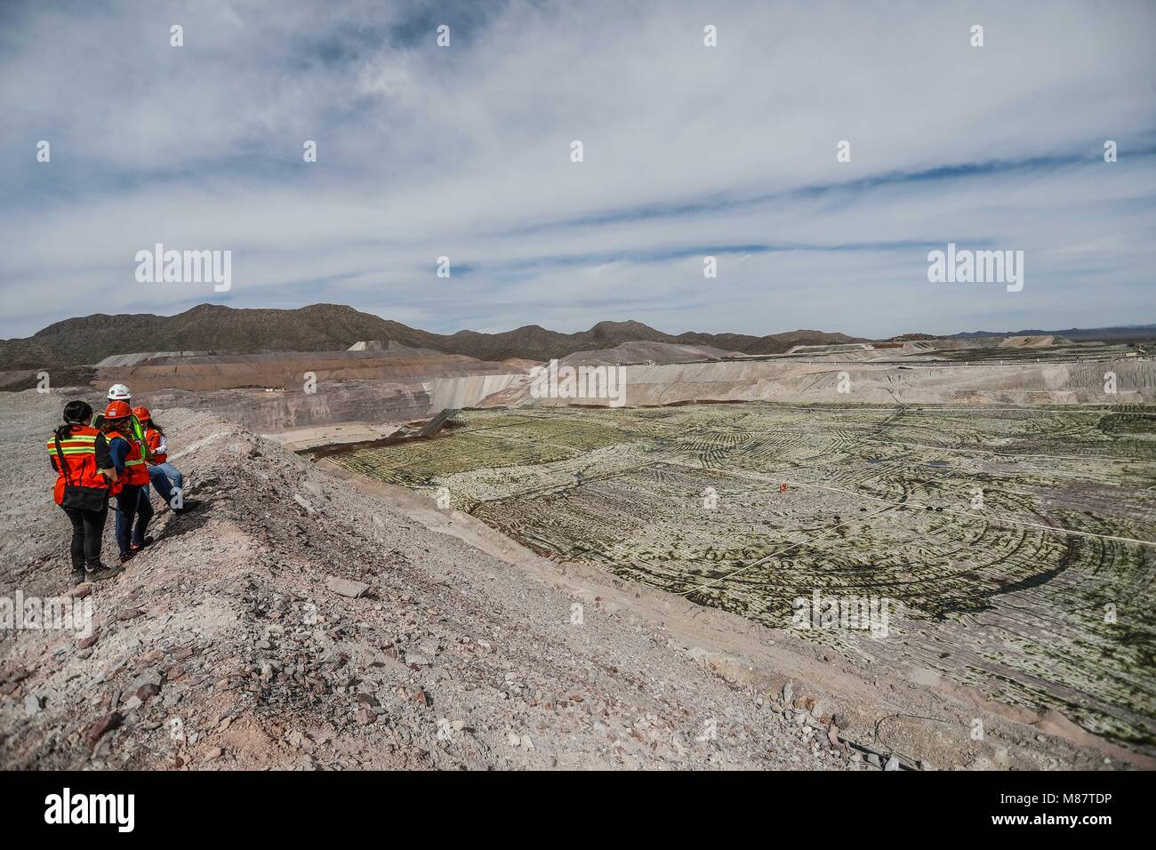 Leaching process Solid extraction of a rock based on solvent liquid ...