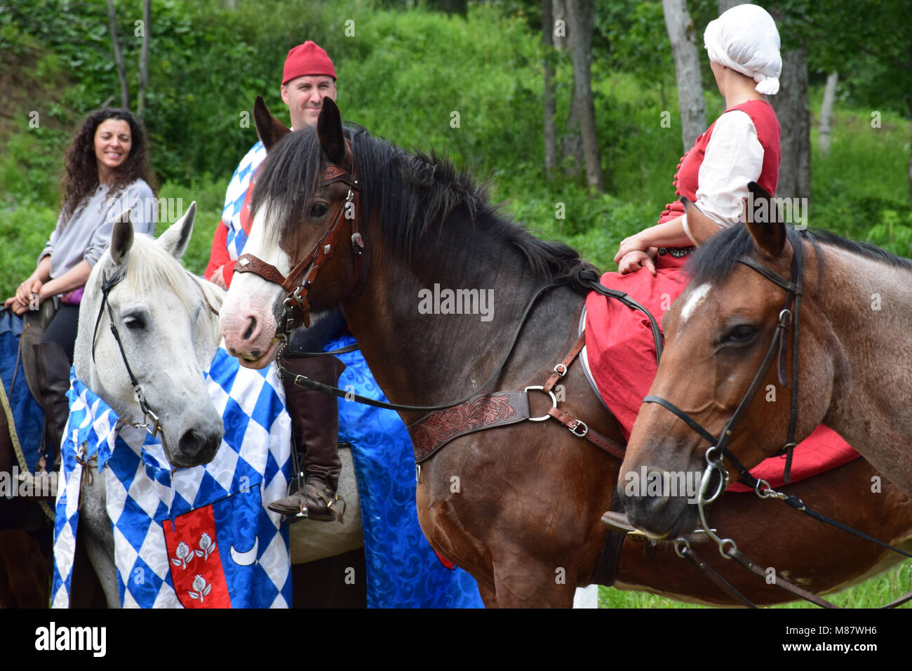 Medieval tournament hi-res stock photography and images - Alamy