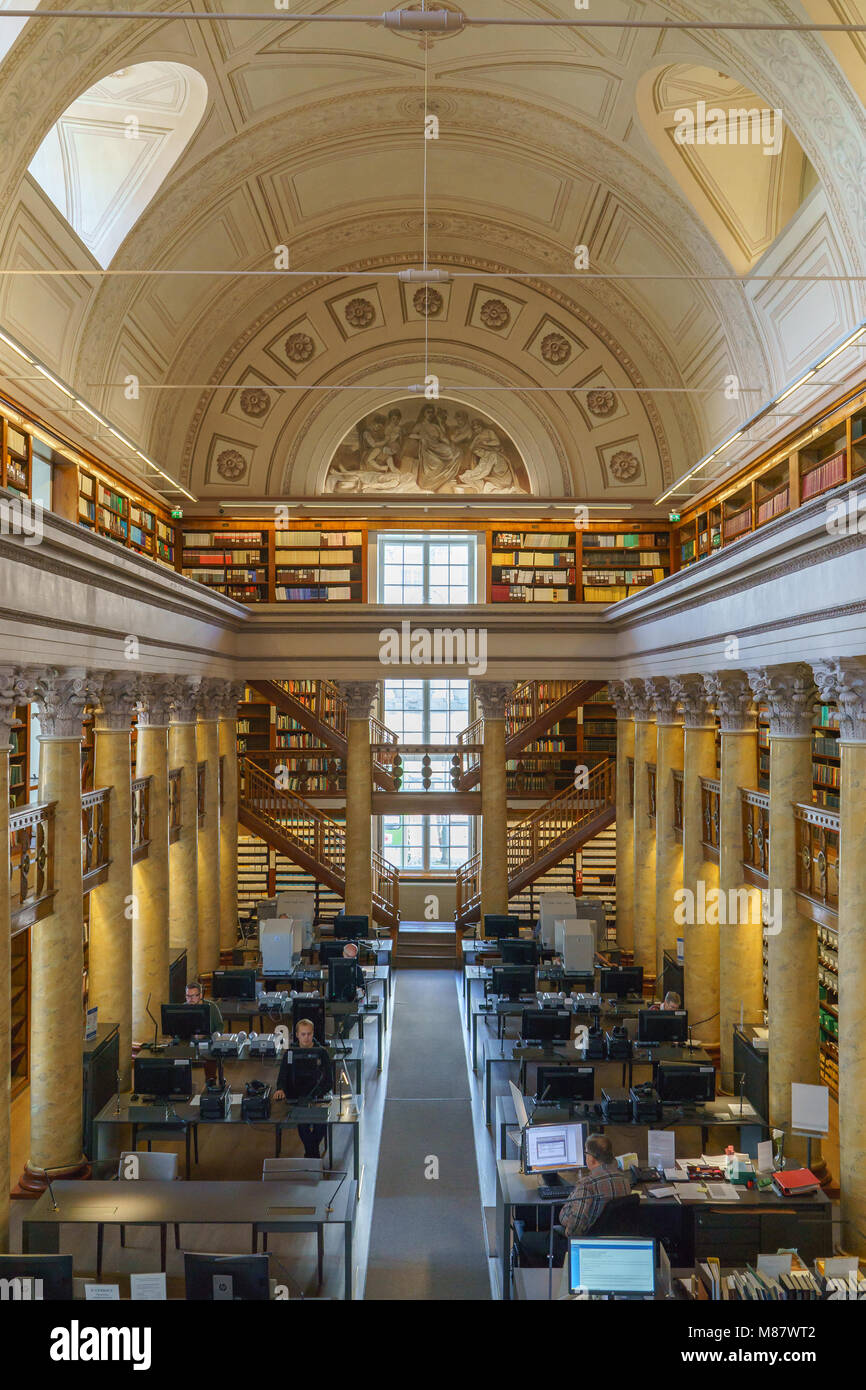 interior National library of Finland, Helsinki, Finland Stock Photo - Alamy