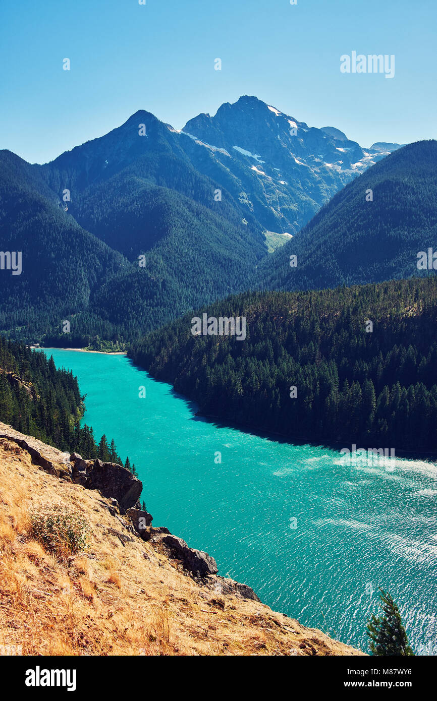 North Cascade Mountains Stock Photo - Alamy