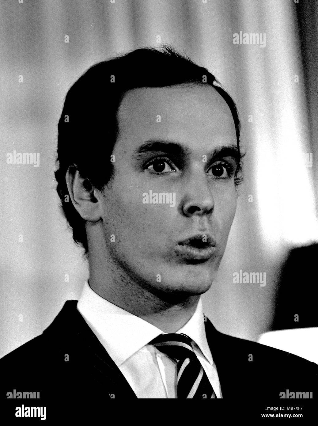 Washington DC. USA, February 18, 1984 Prince Albert II of Monaco at at ...