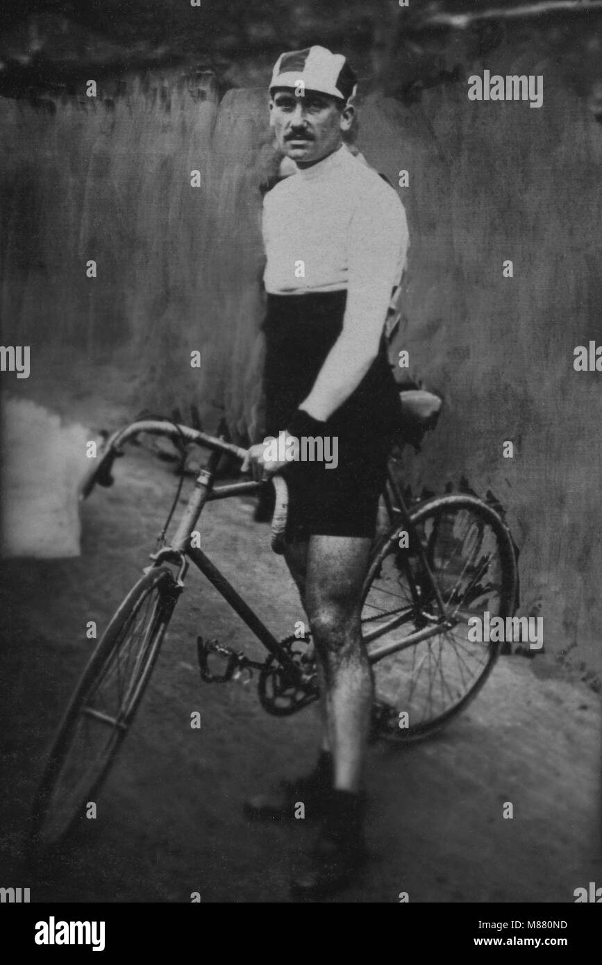 Anonymous cyclist Black and White Stock Photos & Images - Alamy